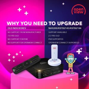 OpenView, that's why you need to upgrade your old NDS decoder - OVHD